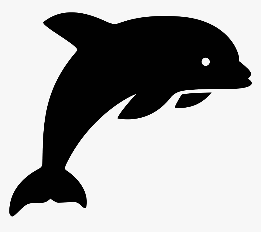Dolphin Vector - Dolphin Icon Png, Transparent Png , Transparent Png ...