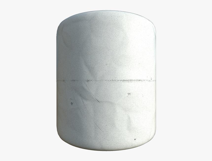 Unfolded And Crumpled Paper Texture With Crease Mark, - Cylinder, HD ...