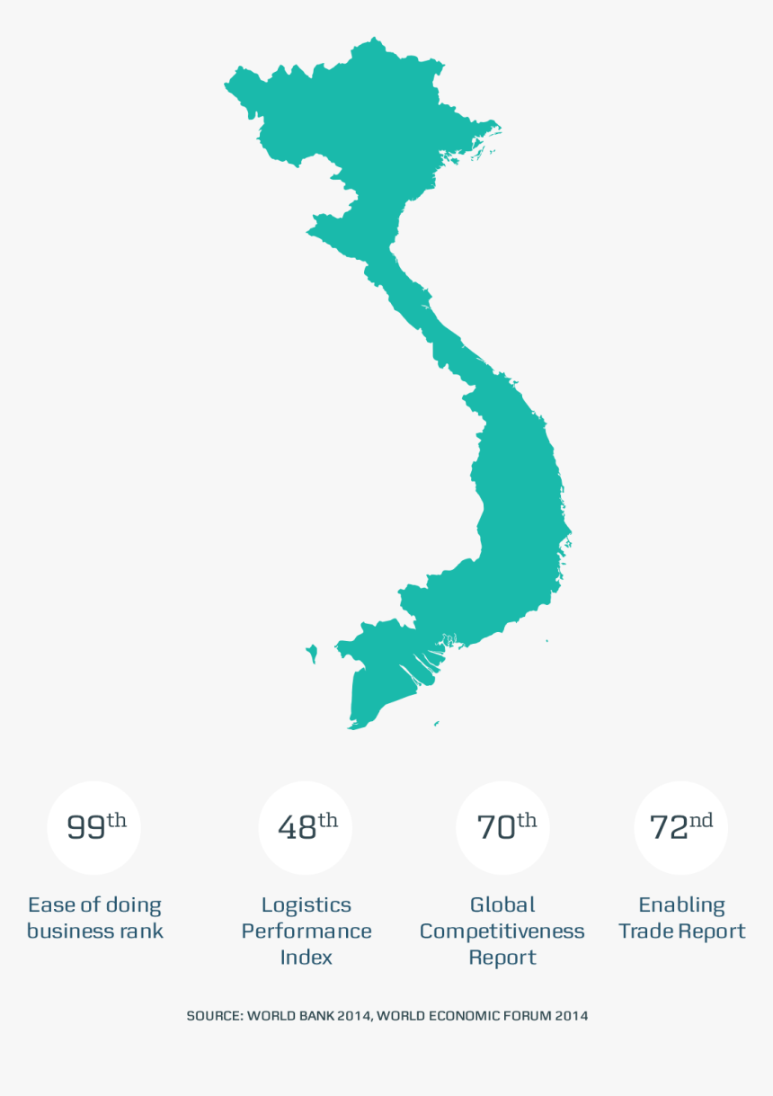 Vietnam Physical Geography Map, HD Png Download , Transparent Png Image ...