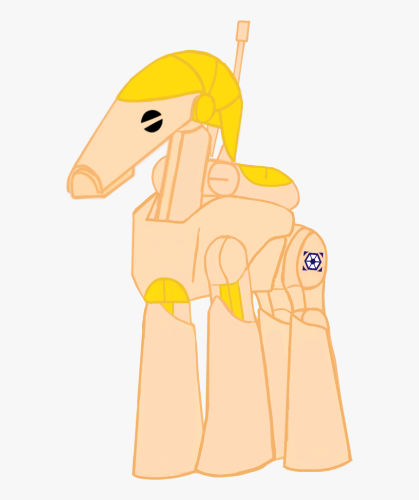 B1battledroid, Battle Droid, Battle Droids, Ponified, - Illustration ...