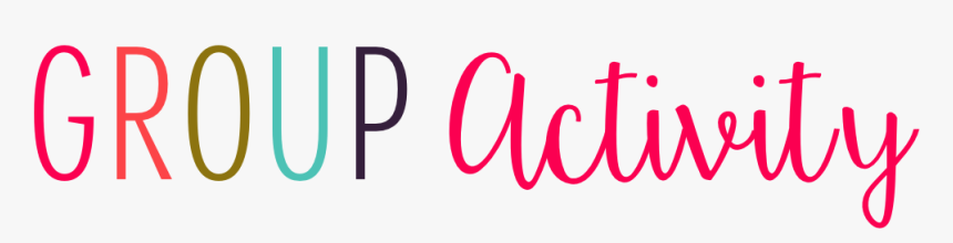 Activity Time Png - Group Activity, Transparent Png , Transparent Png ...