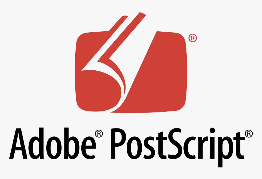Adobe Postscript Logo, HD Png Download , Transparent Png Image - PNGitem