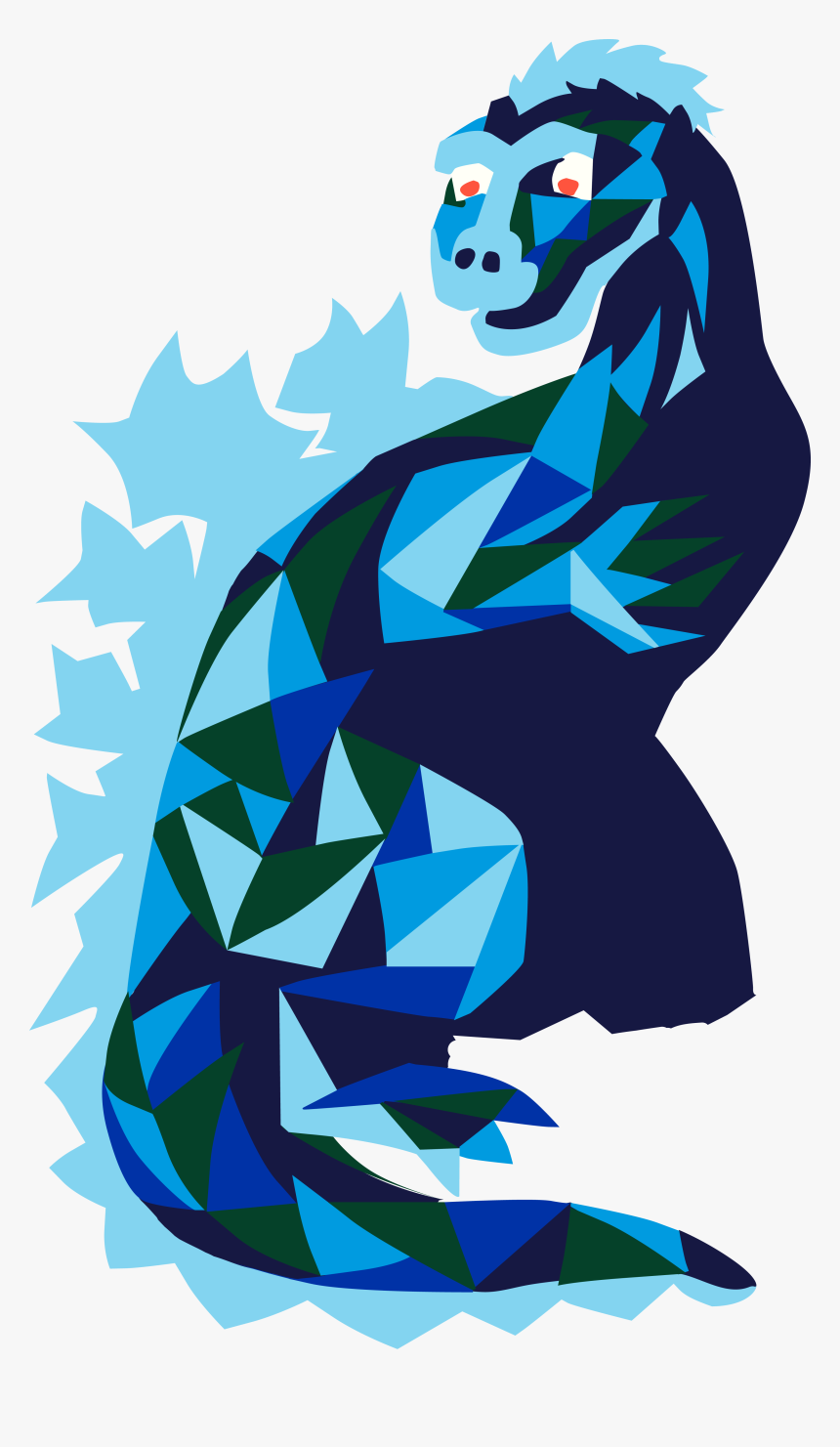 Polish Movie Posters Godzilla, HD Png Download , Transparent Png Image ...