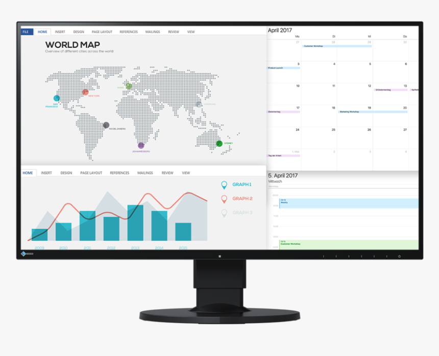 Ev2780-bk Ecoview Series - Eizo Flexscan Ev2780 Test, HD Png Download ...