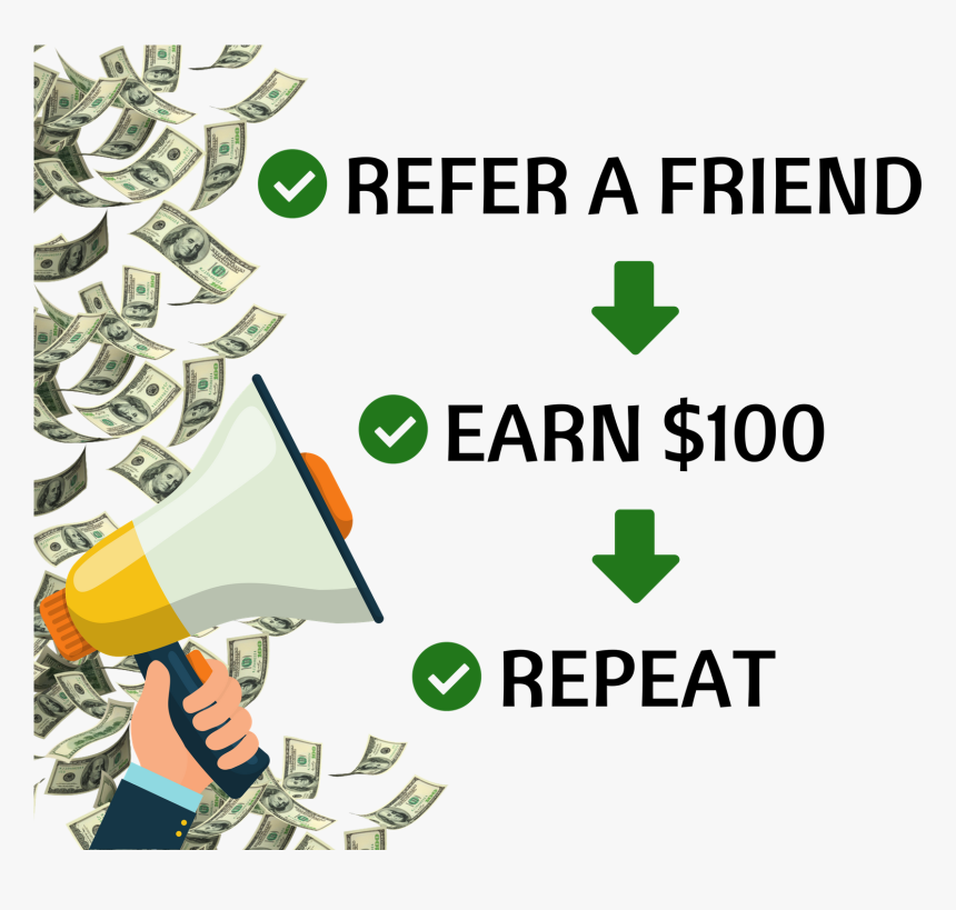 Referral Program - We Pay Cash For Referrals, HD Png Download ...
