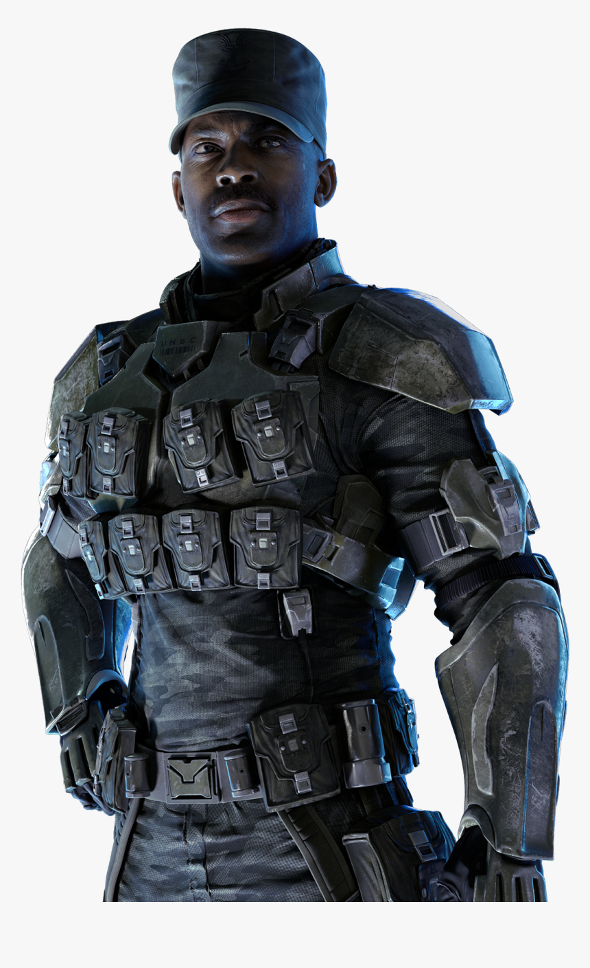 Halo Alpha - Halo Anniversary Sargen Johnson, HD Png Download ...