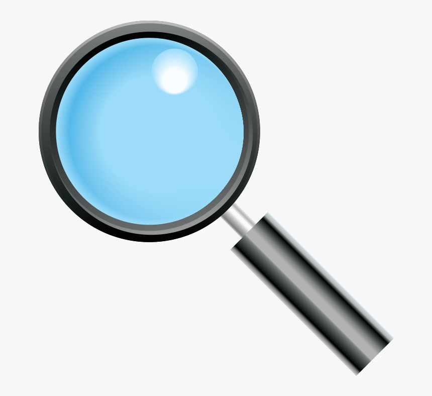Blue Search Icon Transparent Background