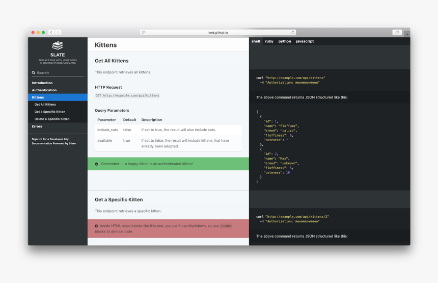 Slate Api Docs Generator, HD Png Download , Transparent Png Image - PNGitem