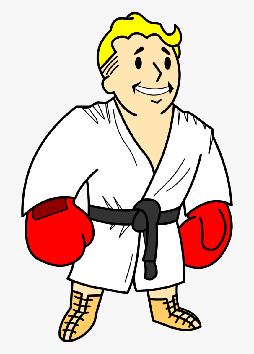 Fallout Boy Png - Boxing Fan Comic Deviantart, Transparent Png ...