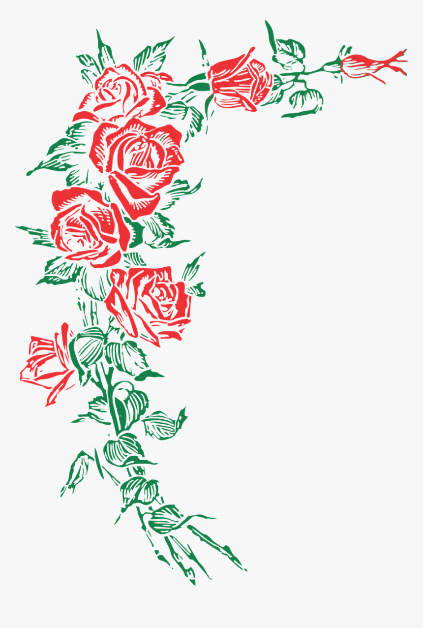 Rose Roses Floral Free Photo - Vektor Bunga Mawar Png, Transparent Png ...