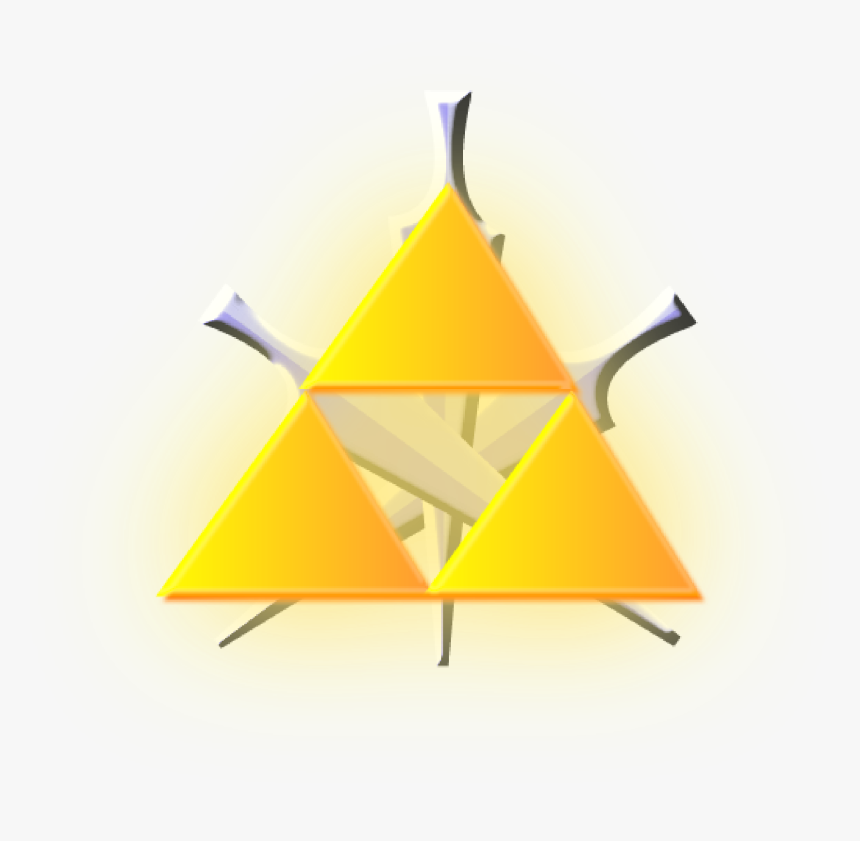 Tri Force Tri Sword - Triangle, HD Png Download , Transparent Png Image ...