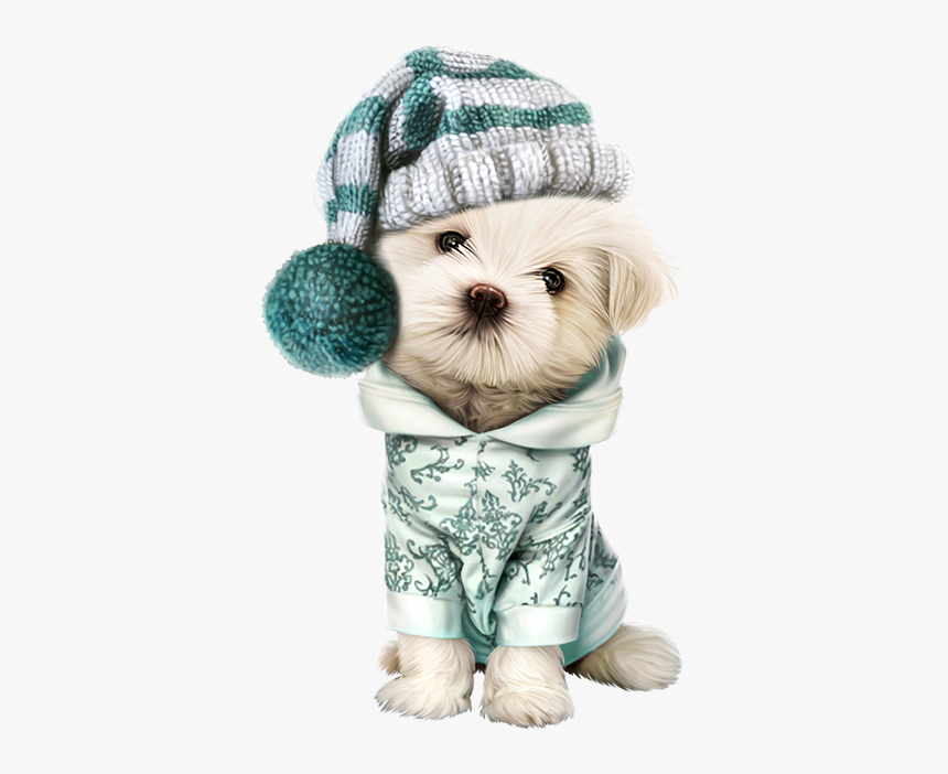 Dog In Clothes Clipart Clipart Transparent Stock Pin - Cute Christmas ...