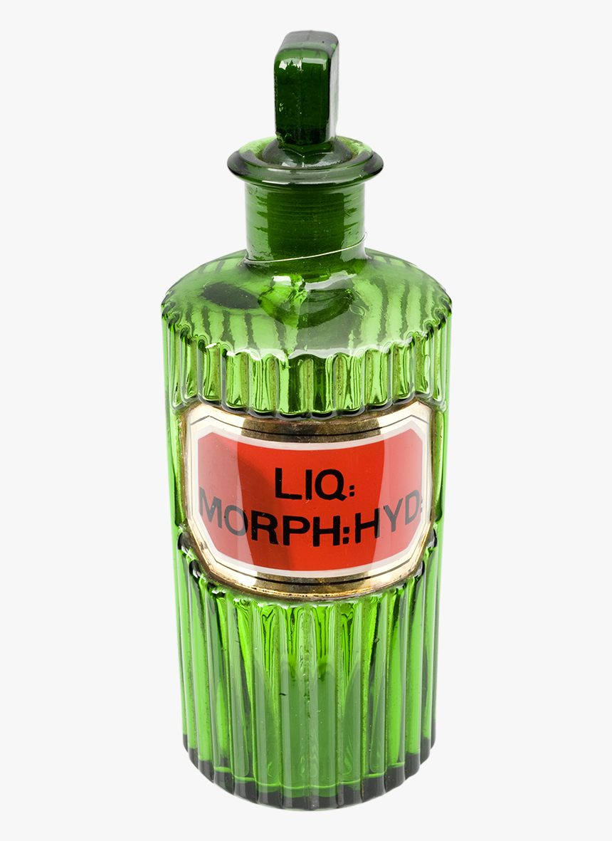 Old Morphine Bottle, HD Png Download , Transparent Png Image - PNGitem