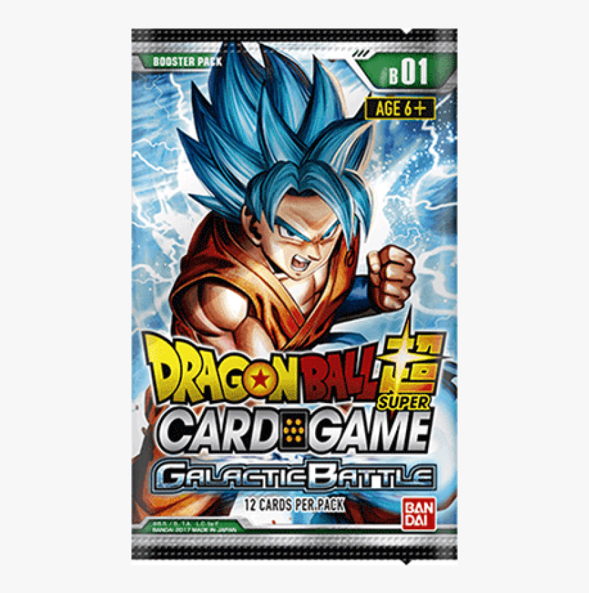 Dragonball Super Booster 1 Galactic Battle Booster - Dragon Ball Super ...