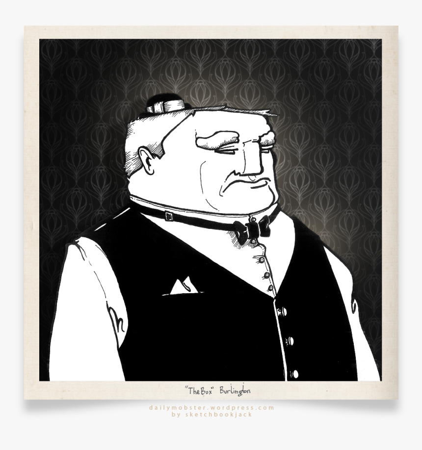 Cube Box Square Head Bowler Hat Daily Mobster Vest - Illustration, HD ...