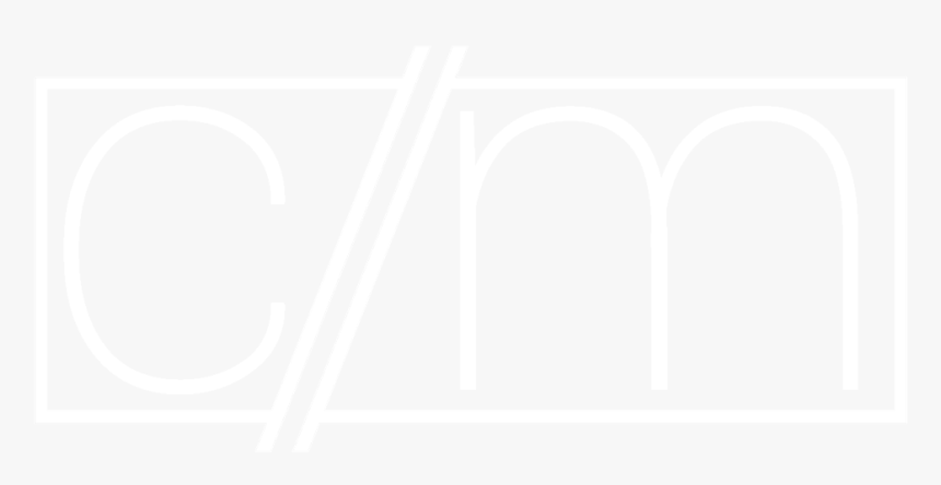 C M Logo White Outline, HD Png Download , Transparent Png Image - PNGitem