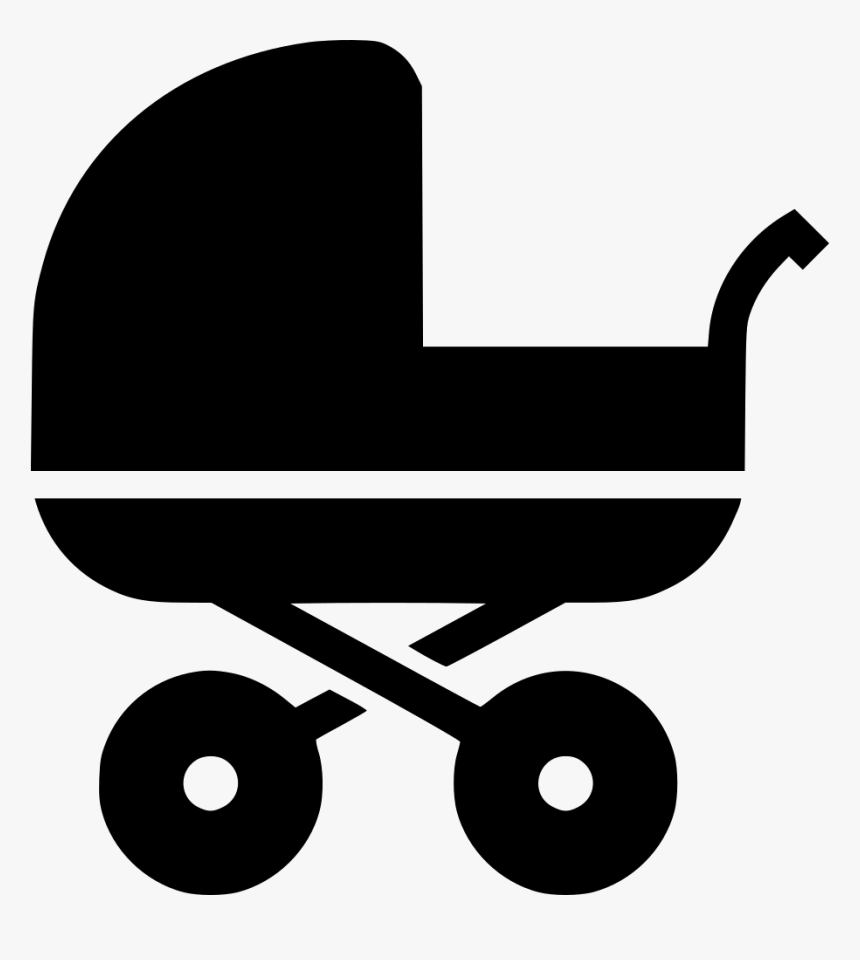 Baby Carriage Stroller Newborn Infant Family - Baby Cart Vector Logo ...