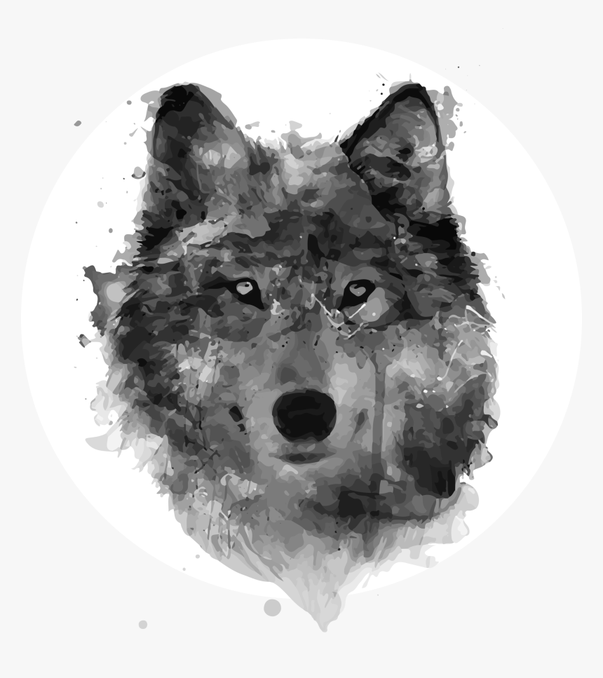 Wolf Head Tattoo Png, Transparent Png , Transparent Png Image - PNGitem