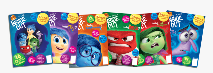 Inside Out Movie Magazine, HD Png Download , Transparent Png Image ...