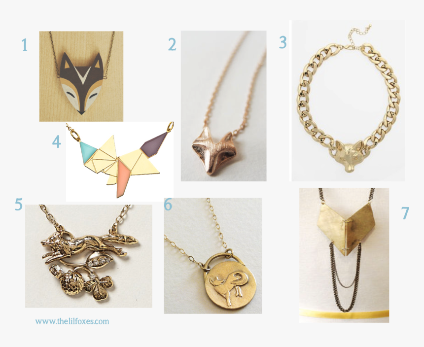 Fox Necklaces The Little Foxes Ashlee Piper Friday - Necklace, HD Png ...