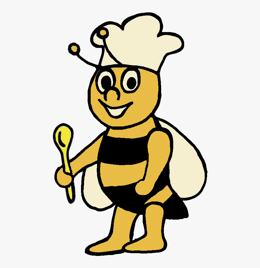 Chef Bee - Cartoon, HD Png Download , Transparent Png Image - PNGitem