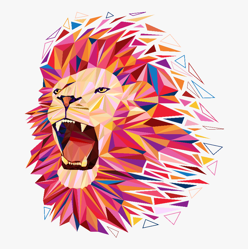 Roaring Lion Design, HD Png Download , Transparent Png Image - PNGitem