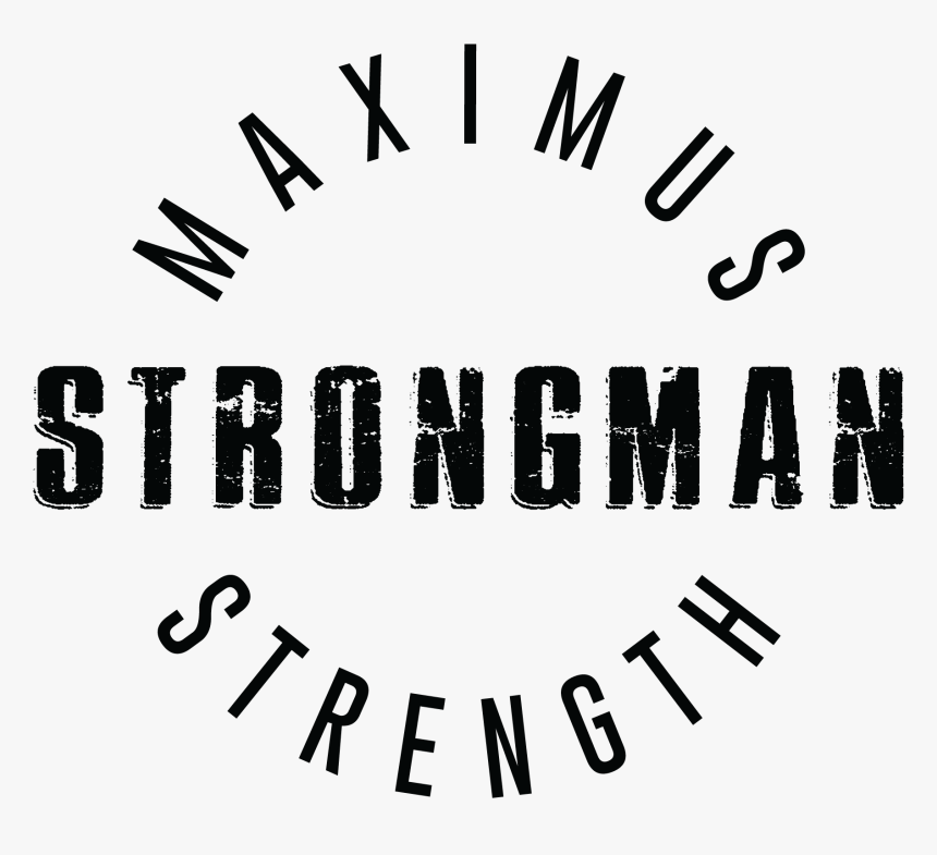 Image Of Strongman Maximus Strength T Shirt - Calligraphy, HD Png ...