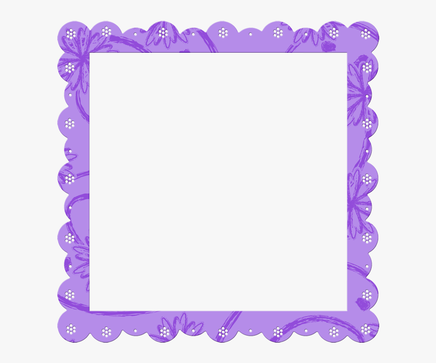 Purple Picture Frame Clipart Jpg Library Library Purple - Blue Frame ...