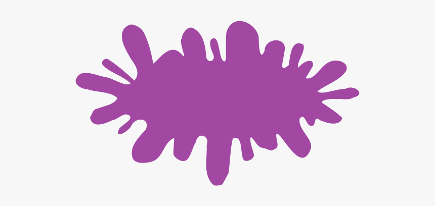 Violet Splat Of Color - Nickelodeon Logo Png, Transparent Png ...