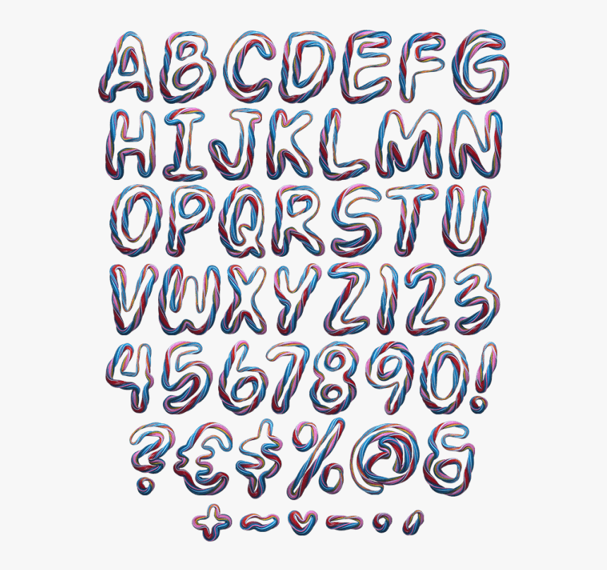 Color Twist Fancy Font, HD Png Download , Transparent Png Image - PNGitem