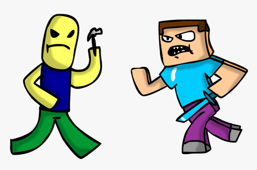 Minecraft Vs Roblox Gifs, HD Png Download , Transparent Png Image - PNGitem
