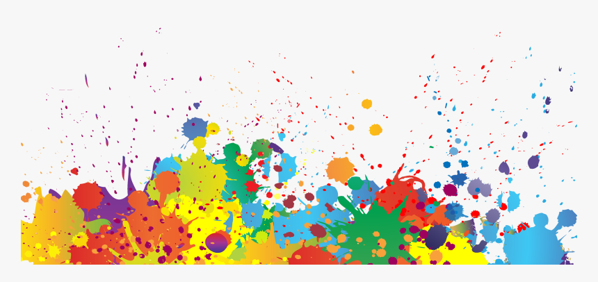 Paint Splatter Border