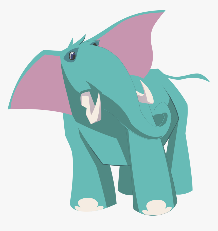 Blue Elephant, HD Png Download , Transparent Png Image - PNGitem
