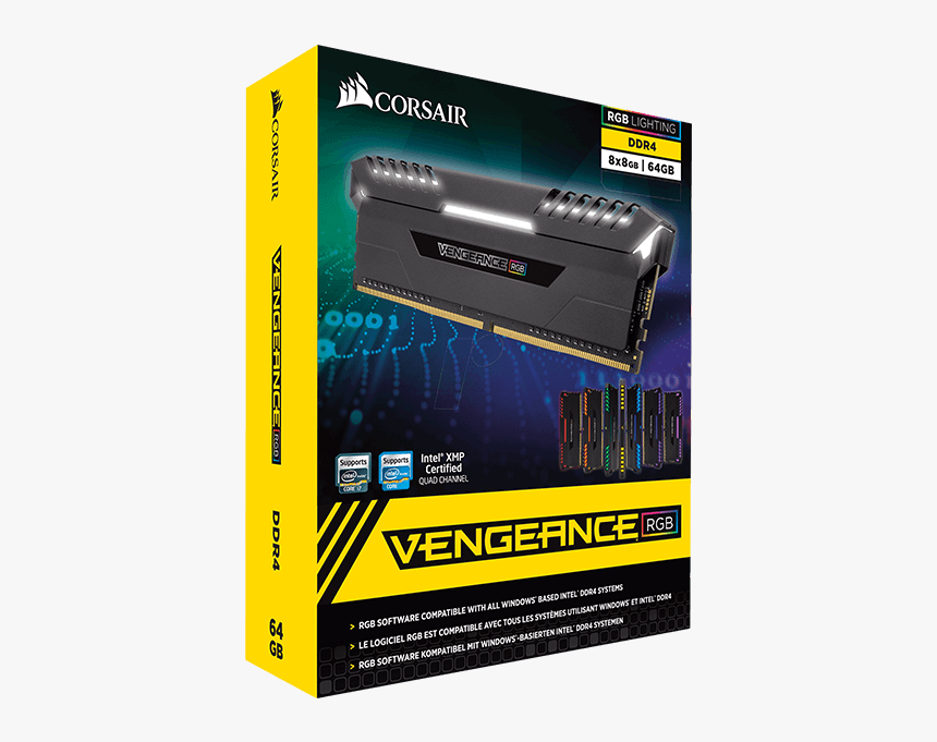 Corsair Vengeance Rgb Led Ddr4 Box - Corsair Vengeance Rgb 32gb Ddr4 ...