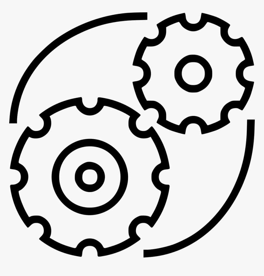 Operation Process - Settings Cog Icon White, HD Png Download ...