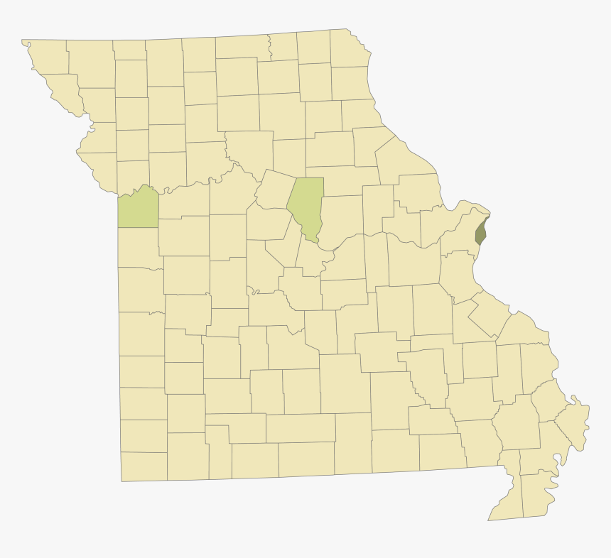 Mizzou On A Map, HD Png Download , Transparent Png Image - PNGitem