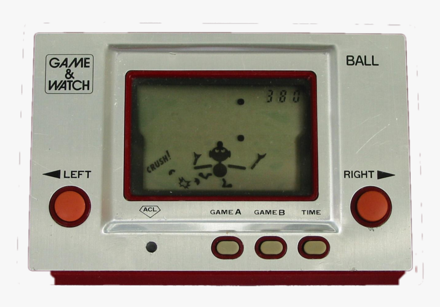 #retro Game And Watch - First Game & Watch, HD Png Download ...