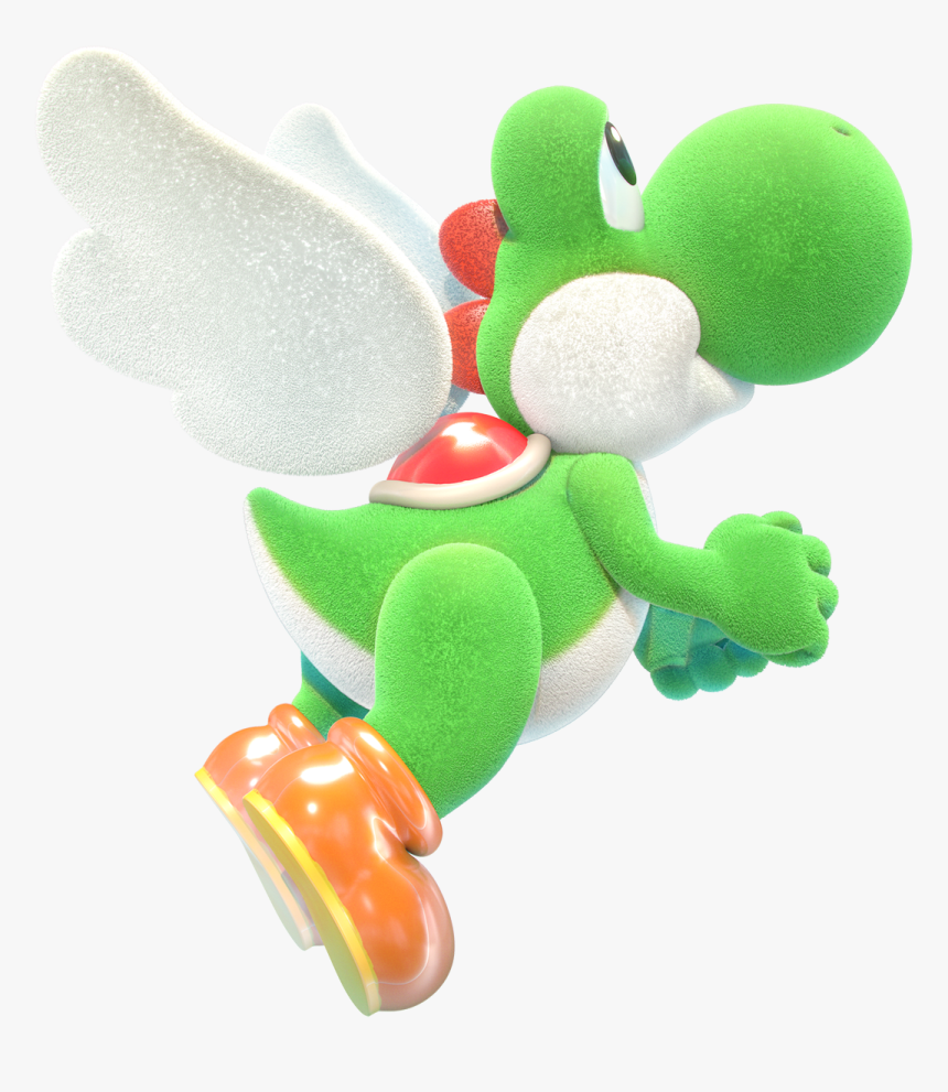 Yoshi's Crafted World Yoshi, HD Png Download , Transparent Png Image ...