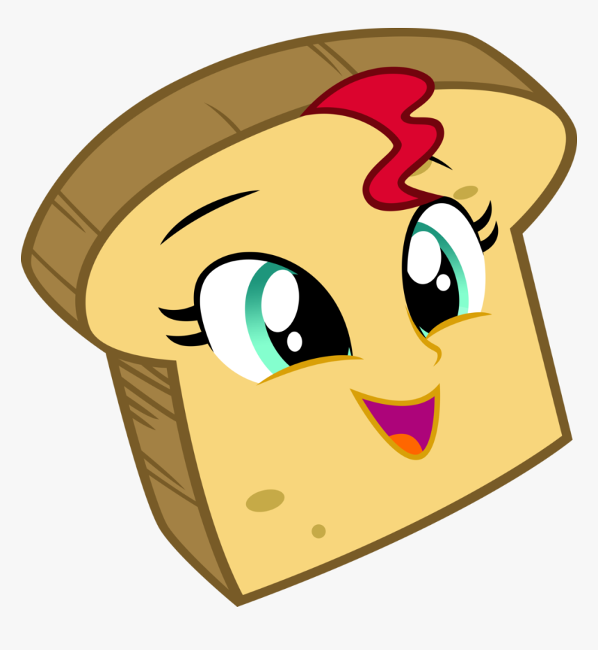 Cartoon Toast No Background, HD Png Download , Transparent Png Image ...