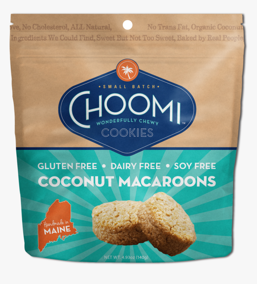 Coconut Macaroons - Packaging Coconut Macarons, HD Png Download ...