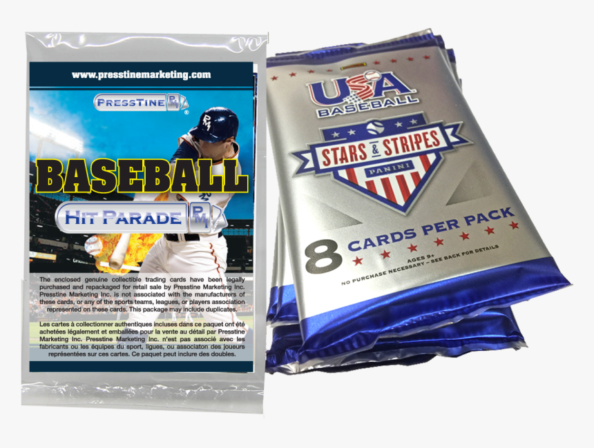 Panini Baseball Stars And Stripes - Packaging And Labeling, HD Png ...