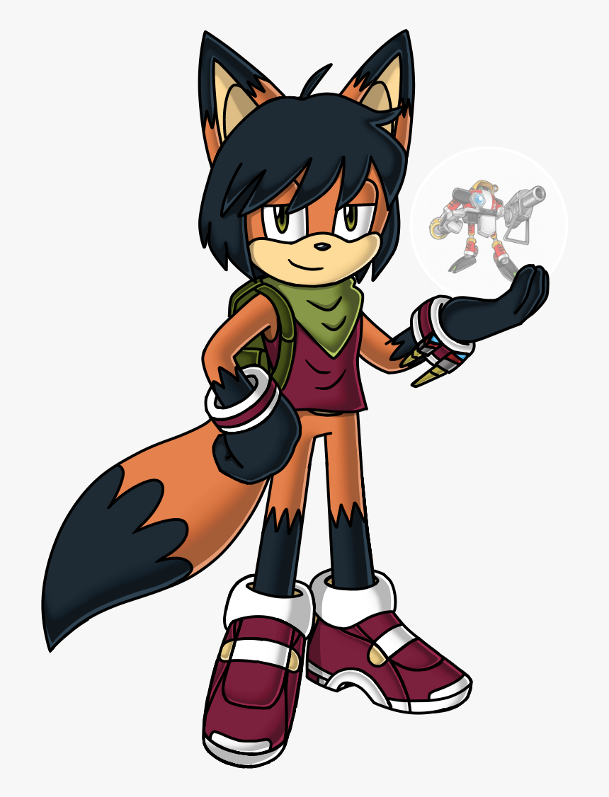 Scorch The Fox - Cartoon, HD Png Download , Transparent Png Image - PNGitem
