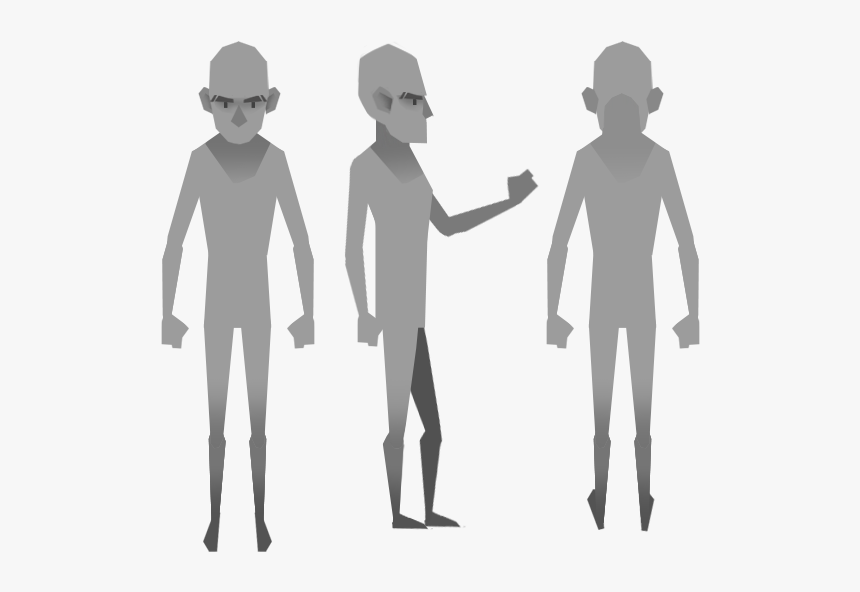 Character - - Standing, HD Png Download , Transparent Png Image - PNGitem