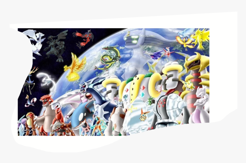All Legendary Pokemon Gen 1 4, HD Png Download , Transparent Png Image ...