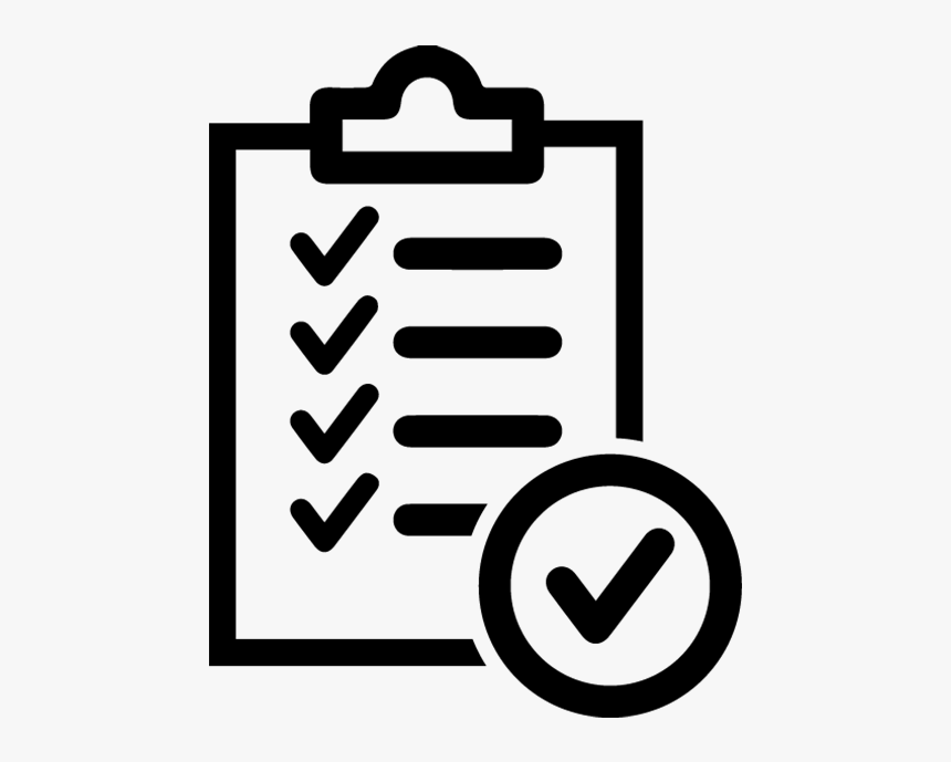 Step - Checklist Clipart Black And White, HD Png Download , Transparent ...