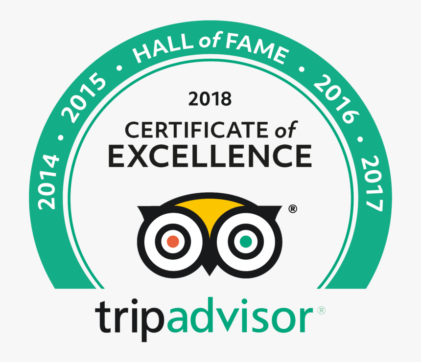 2018 Hof Logos White Bkg Translations En Us Uk - Trip Advisor, HD Png ...