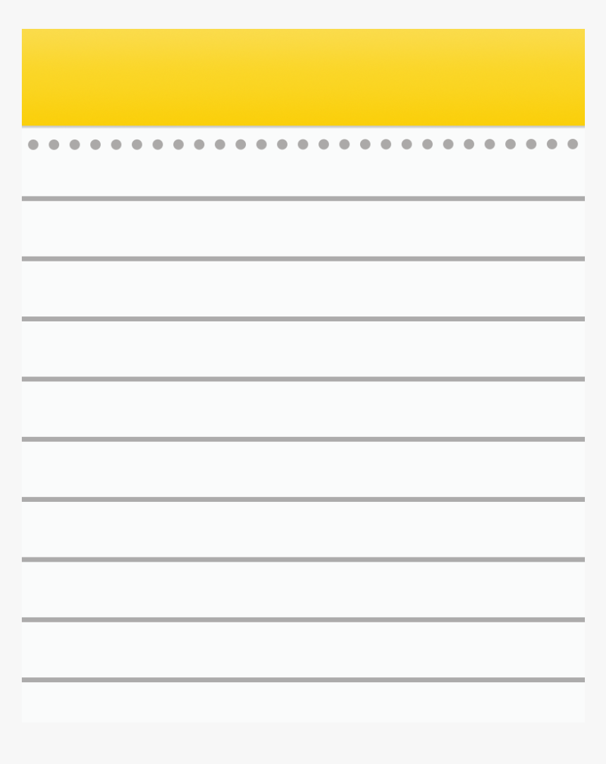 Iphone Notes Icon Png - Colorfulness, Transparent Png , Transparent Png ...