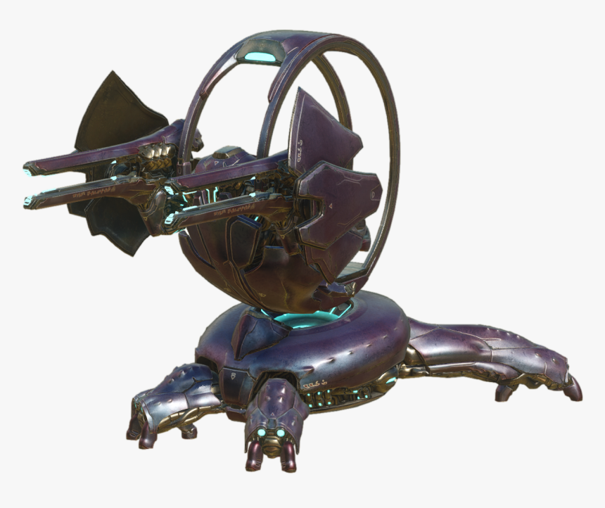 Halo Alpha - Halo Covenant Shade Turret, HD Png Download , Transparent ...