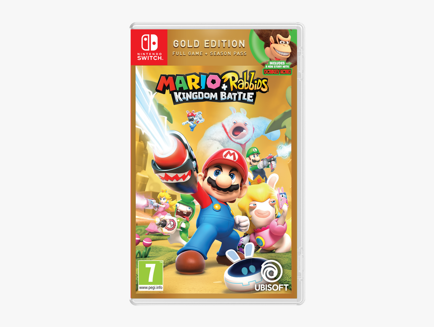 Mario Rabbids Kingdom Battle Gold Edition, HD Png Download ...