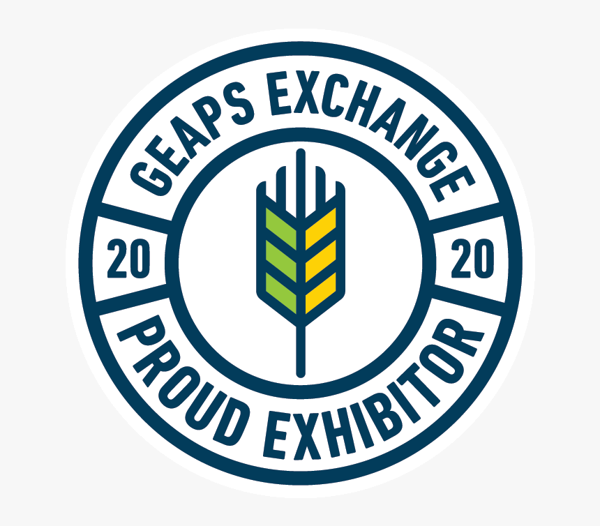 Geaps Exchange 2020 Secondarylogo Exhibitor 2color - Circle, HD Png ...
